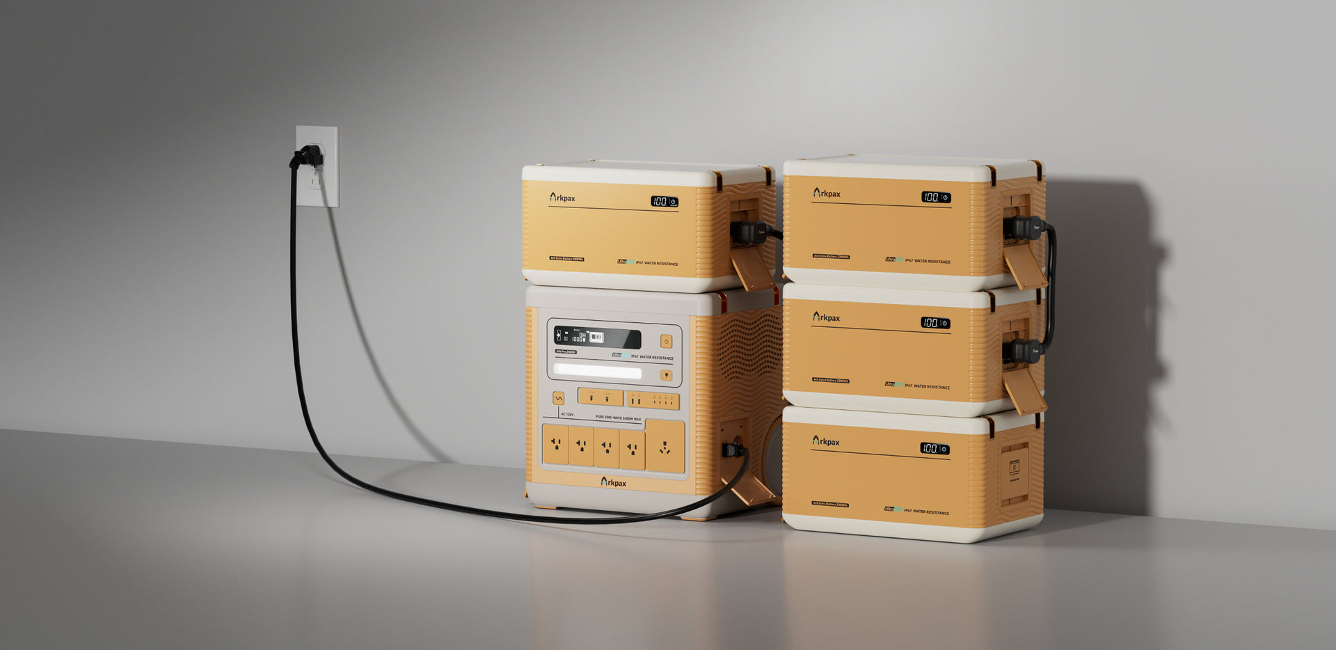 Arkpax Ark PRO 2400W - The IP67 Waterproof Power Station - Arkpax ...