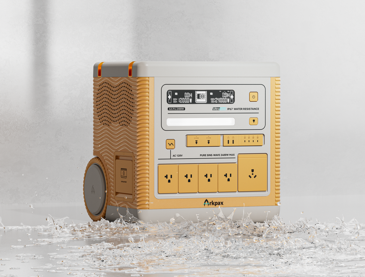 IP67 Dustproof and Waterproof Portable Power Station - Arkpax (Business)